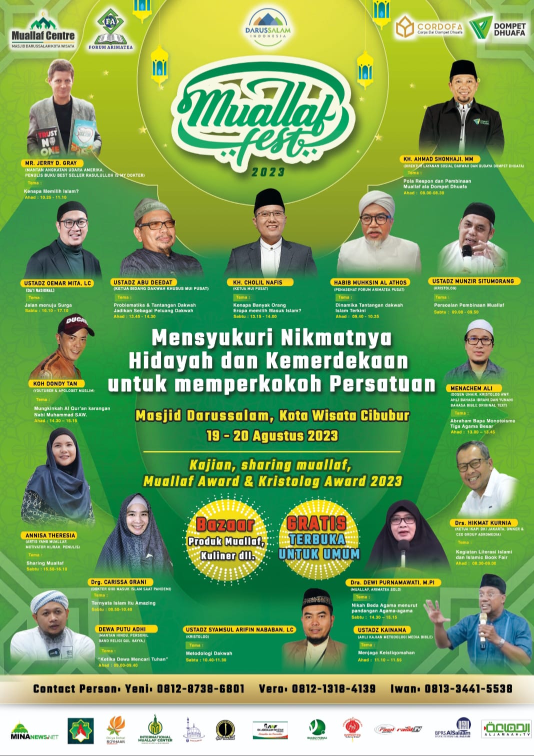 INTERNATIONAL MUALLAF CENTER – MASJID AGUNG SUNDA KELAPA BERPARTISIPASI ...