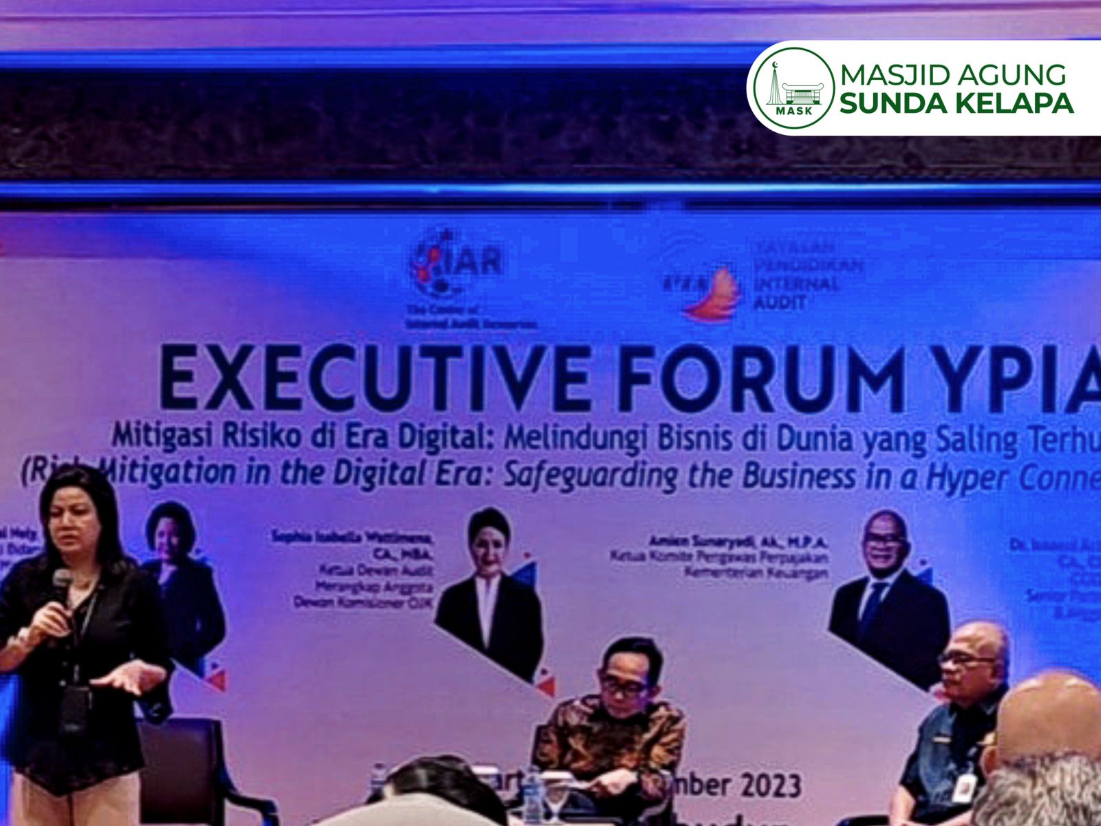INTERNAL AUDITOR MASJID AGUNG SUNDA KELAPA HADIRI EXECUTIVE FORUM YPIA