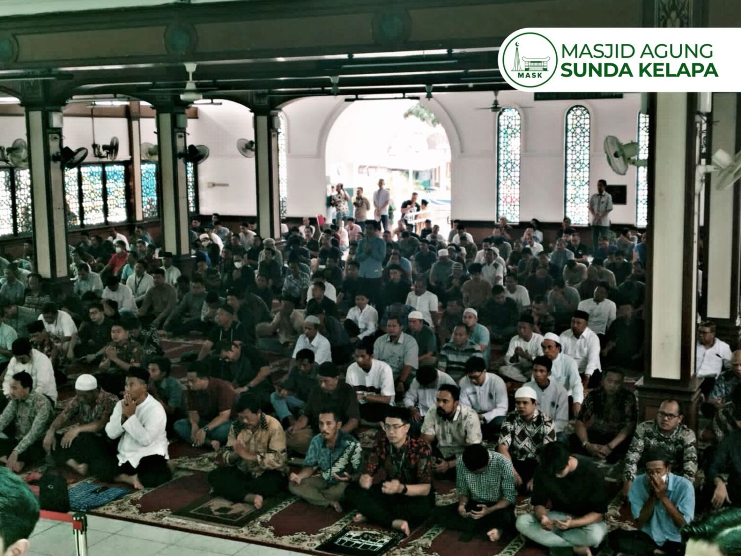 SHOLAT GHOIB DAN DOA QUNUT NAZILAH DI MASK UNTUK PALESTINA