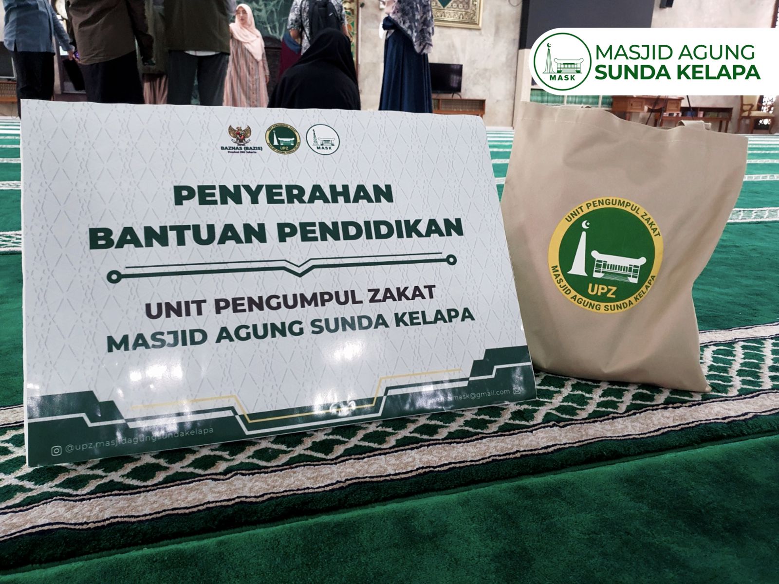 Program Bantuan Pendikan UPZ-MASK, Meningkatkan Kualitas Pendidikan ...