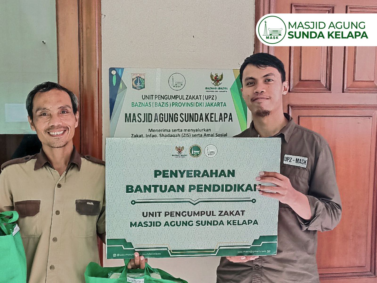 Program Bantuan Pendikan UPZ-MASK, Meningkatkan Kualitas Pendidikan ...