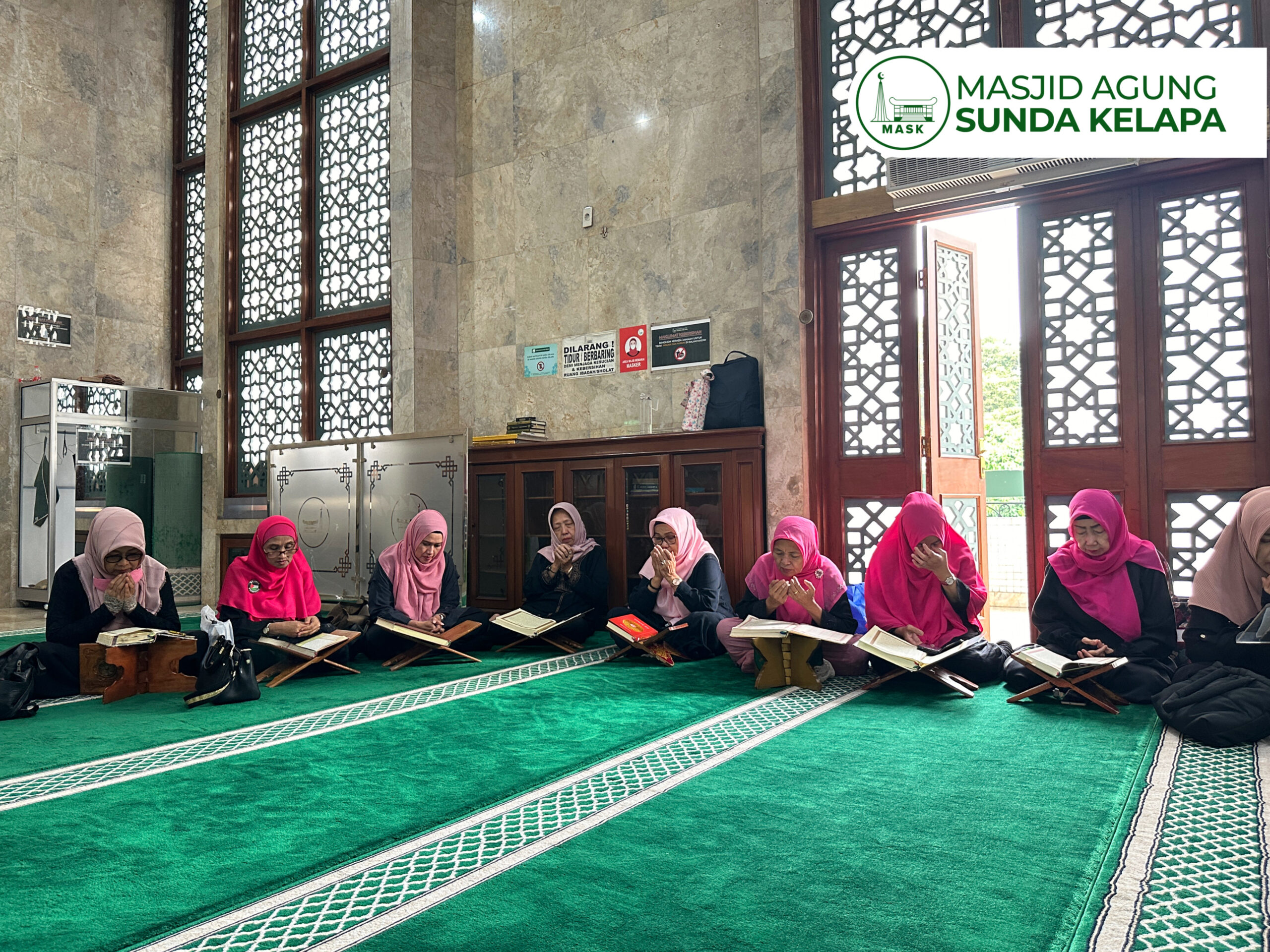 Khataman Al-Qur’an Tadarus Muslimah Masjid Agung Sunda Kelapa